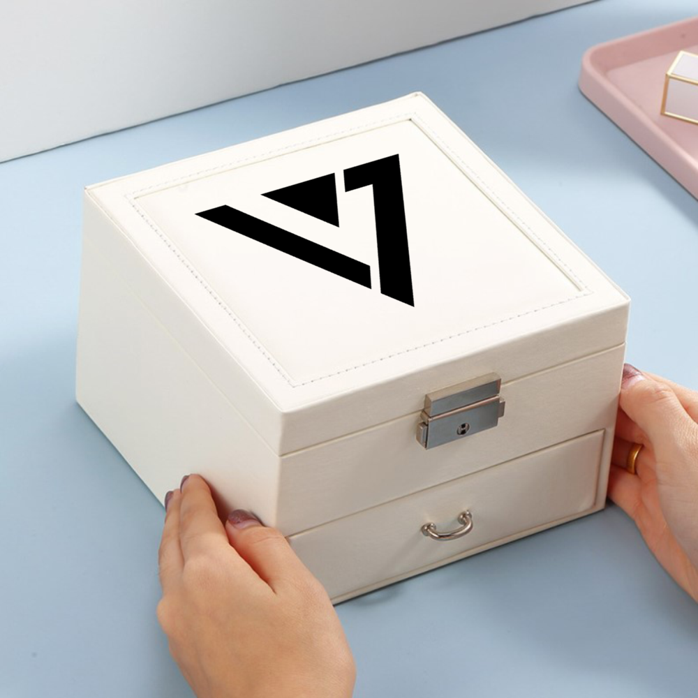 Seventeen Lockable Leather Jewelry Box - KPOPArmyBase - KPOP Fun With Style