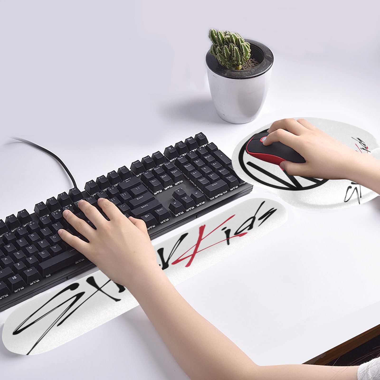 Stray Kids Logo Mouse Pads Wrist Rests - KPOPArmyBase - KPOP Fun With Style