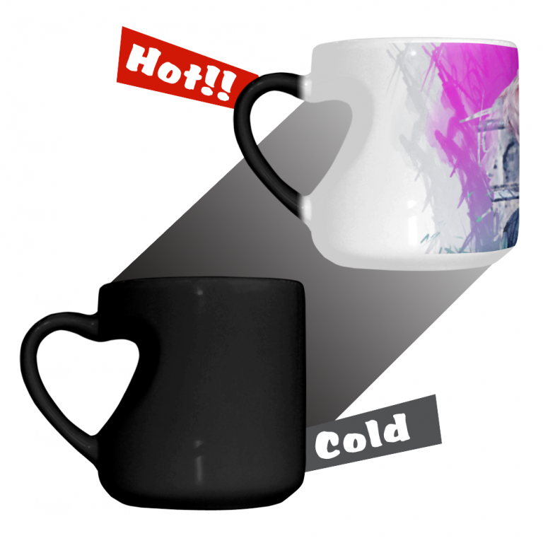 BTS Jimin Heart Shaped Mug - KPOPArmyBase - KPOP Fun With Style Mug