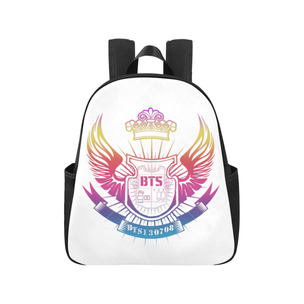 BTS Logo Colorful Backpack - KPOP ArmyBase Backpack